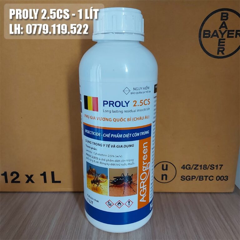 Proly 2.5CS - Thuốc diệt ruồi tốt nhất từ Vương Quốc Bỉ