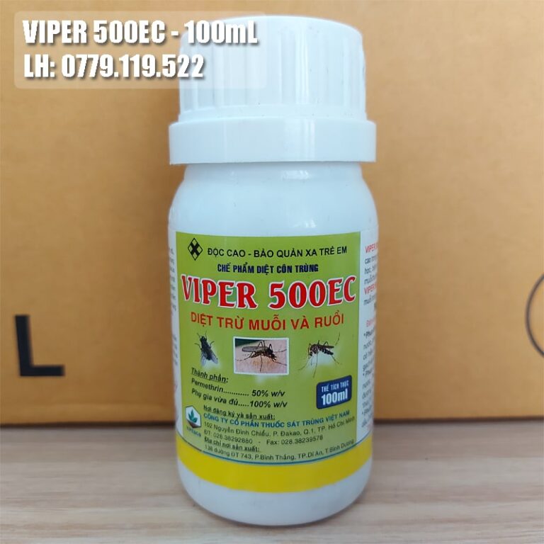 Viper 500EC - Thuốc diệt côn trùng (muỗi, ruồi, kiến, gián) giá rẻ
