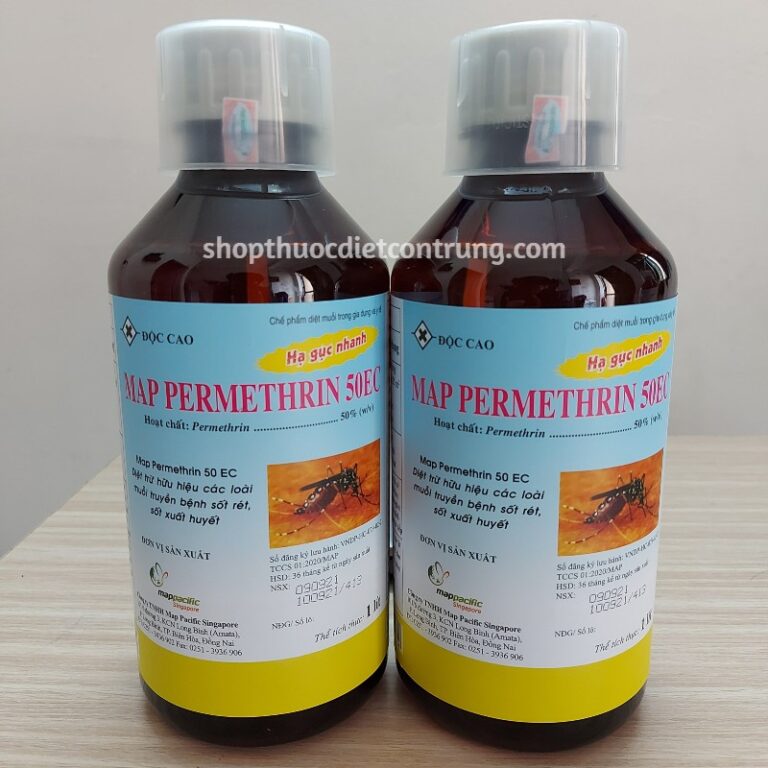Permethrin 50EC - Thuốc diệt muỗi, côn trùng nhập khẩu Anh Quốc