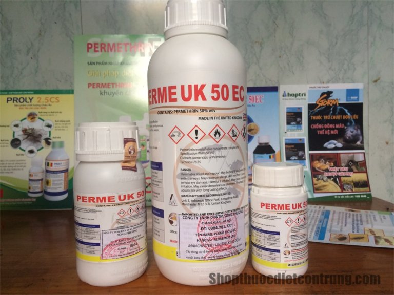 Perme UK 50EC - Thuốc diệt muỗi côn trùng tốt nhất của Anh