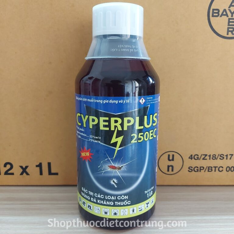 Cyper Plus 250EC - Thuốc diệt muỗi côn trùng chuyên dụng