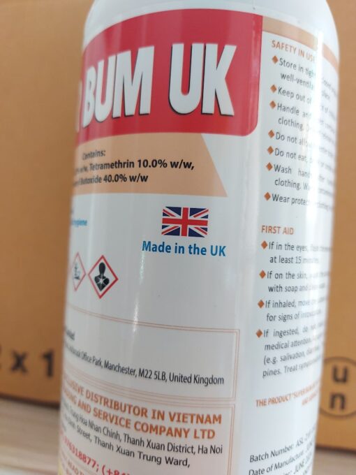 Super Bum UK - Thuốc diệt muỗi cực mạnh từ Anh Quốc