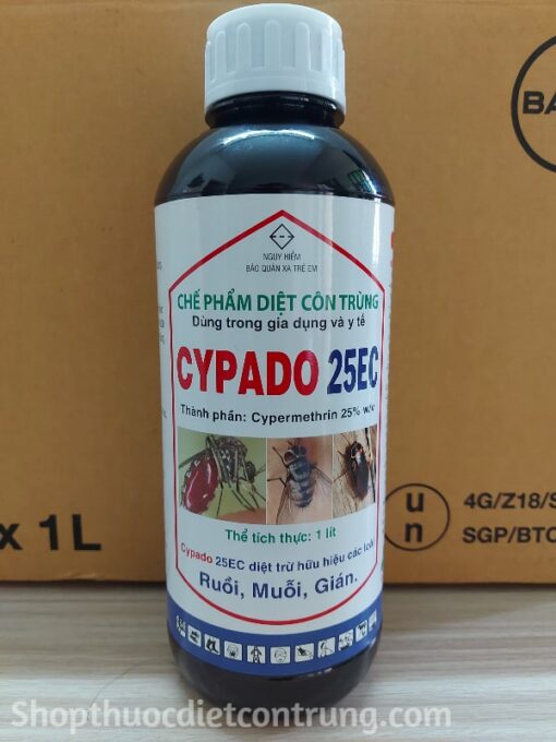 Cypado 25EC - Thuốc diệt muỗi côn trùng hiệu quả từ EACHEM