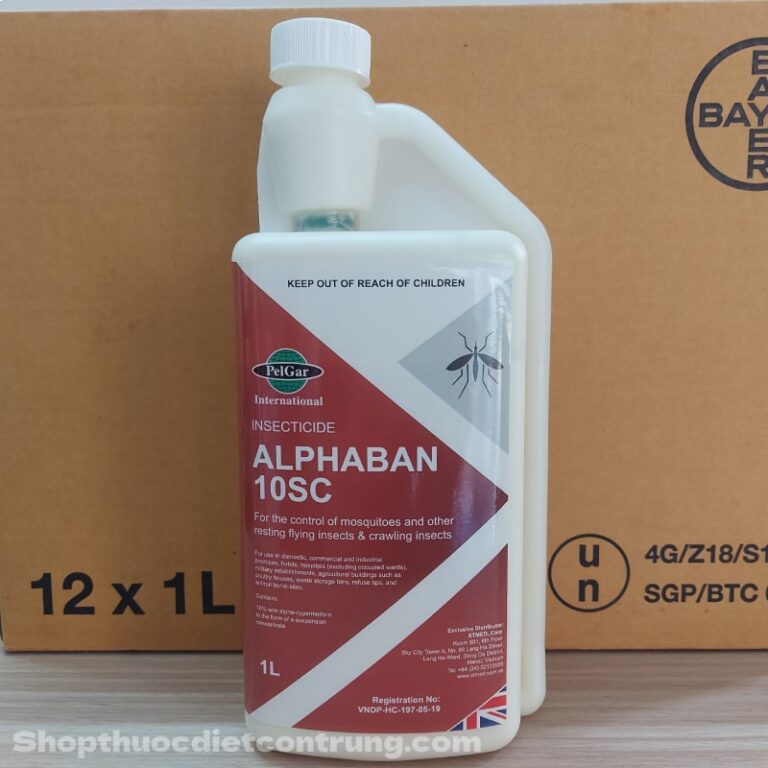 Alphaban 10SC - Thuốc diệt muỗi côn trùng của Anh Quốc