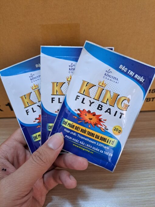 King Fly Bait - Thuốc diệt ruồi tận gốc, diệt trứng và ấu trùng